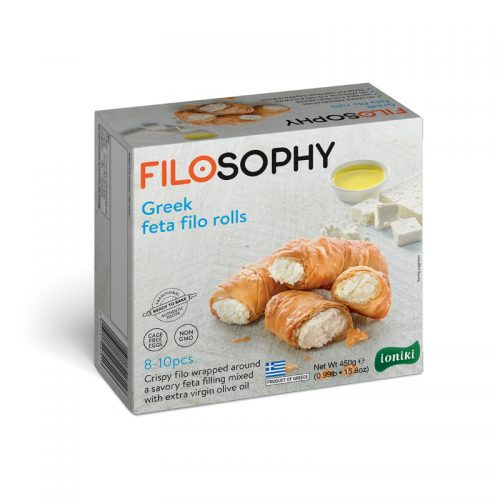 Filosophy Feta & Spinach Spirals 450gr - Loumidis Foods