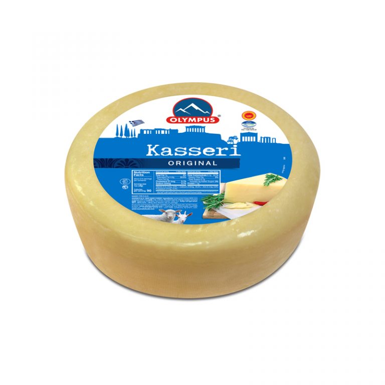 Olympus Kaseri Cheese 6 kg. - Loumidis Foods