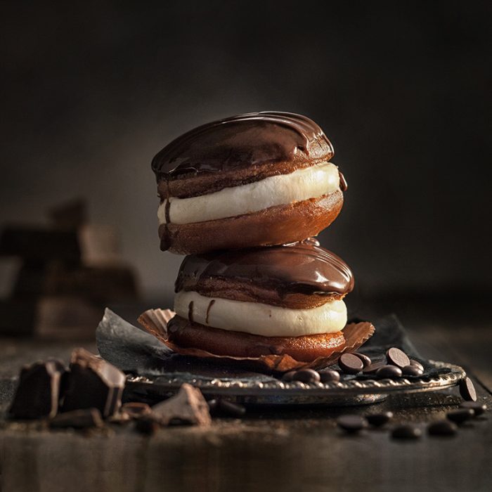 Chocolate Mini Cream Cakes - Loumidis Foods